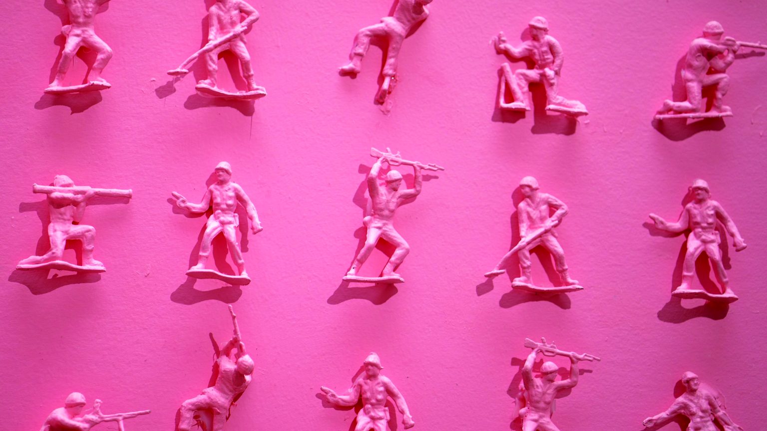 Pink Soldiers – 3840×2160 | Samsung The Frame TV Art