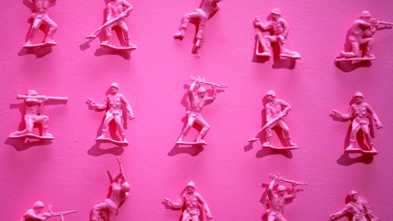 Pink Soldiers – 3840×2160 | Samsung The Frame TV Art
